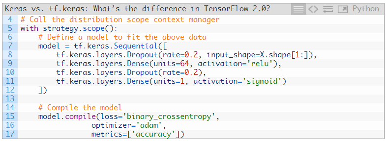 TensorFlow 2.0 中的 tf.keras 和 Keras 有何区别？为什么以后一定要用 tf.keras？-极市开发者社区