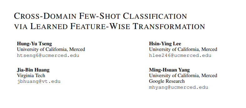 最新必读的 8 篇小样本学习 (few-shot learning) 2020 顶会论文和代码-极市开发者社区