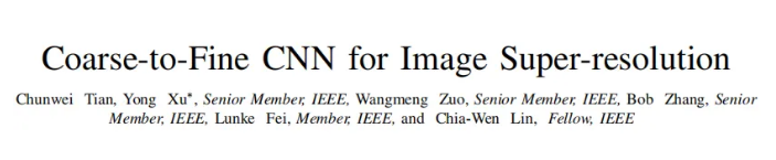 IEEE TMM 2020：细化超分辨网络，解决上采样引起的振荡-极市开发者社区