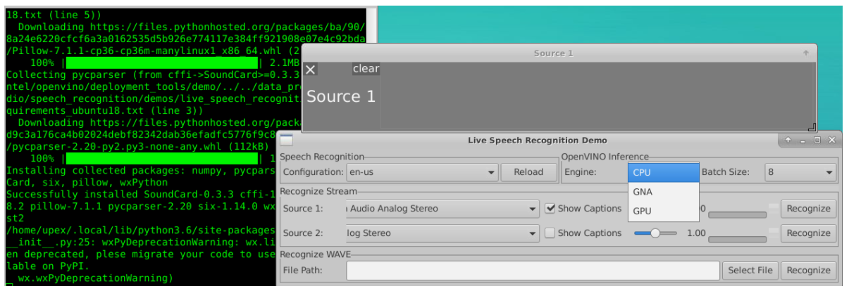 英特尔®OpenVINO™工具包发行中的语音识别演示入门-极市开发者社区
