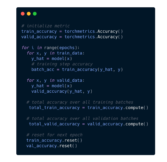 Pytorch 的指标度量库 Torchmetrics 极市开发者社区 