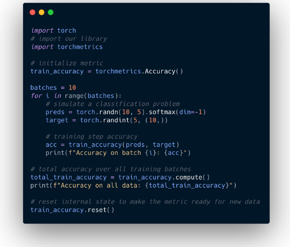 Pytorch 的指标度量库 Torchmetrics 极市开发者社区 