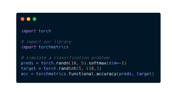 Pytorch 的指标度量库 Torchmetrics 极市开发者社区