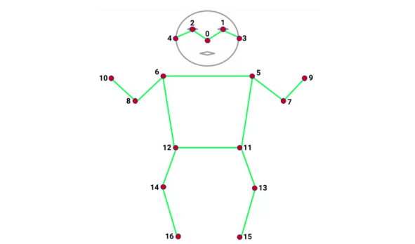 实时检测 17 个人体关键点，谷歌 SOTA 姿态检测模型，手机端也能运行（附项目地址）-极市开发者社区