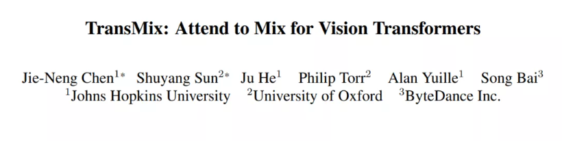 全新数据增强 | TransMix 超越 Mix-up、Cut-mix 方法让模型更加鲁棒、精度更高-极市开发者社区