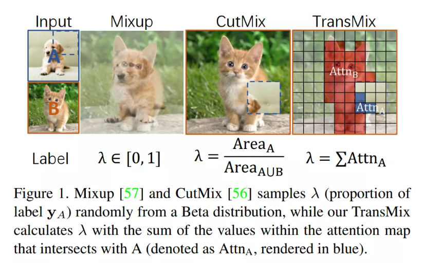 全新数据增强 | TransMix 超越 Mix-up、Cut-mix 方法让模型更加鲁棒、精度更高-极市开发者社区